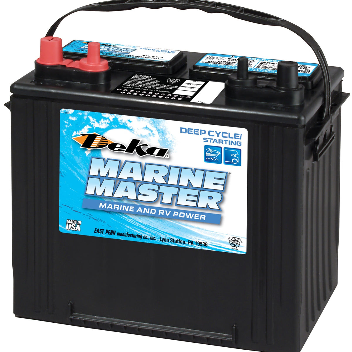 12-Volt 550 Amps CCA Marine Battery DP24 – Tools.com International LLC