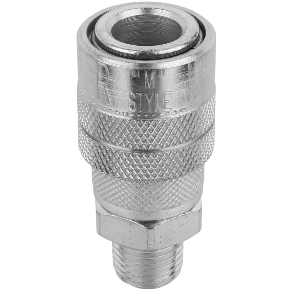 1/4in MNPT Industrial Interchange M Style Quick Connect Steel Coupler – Tools.com International LLC