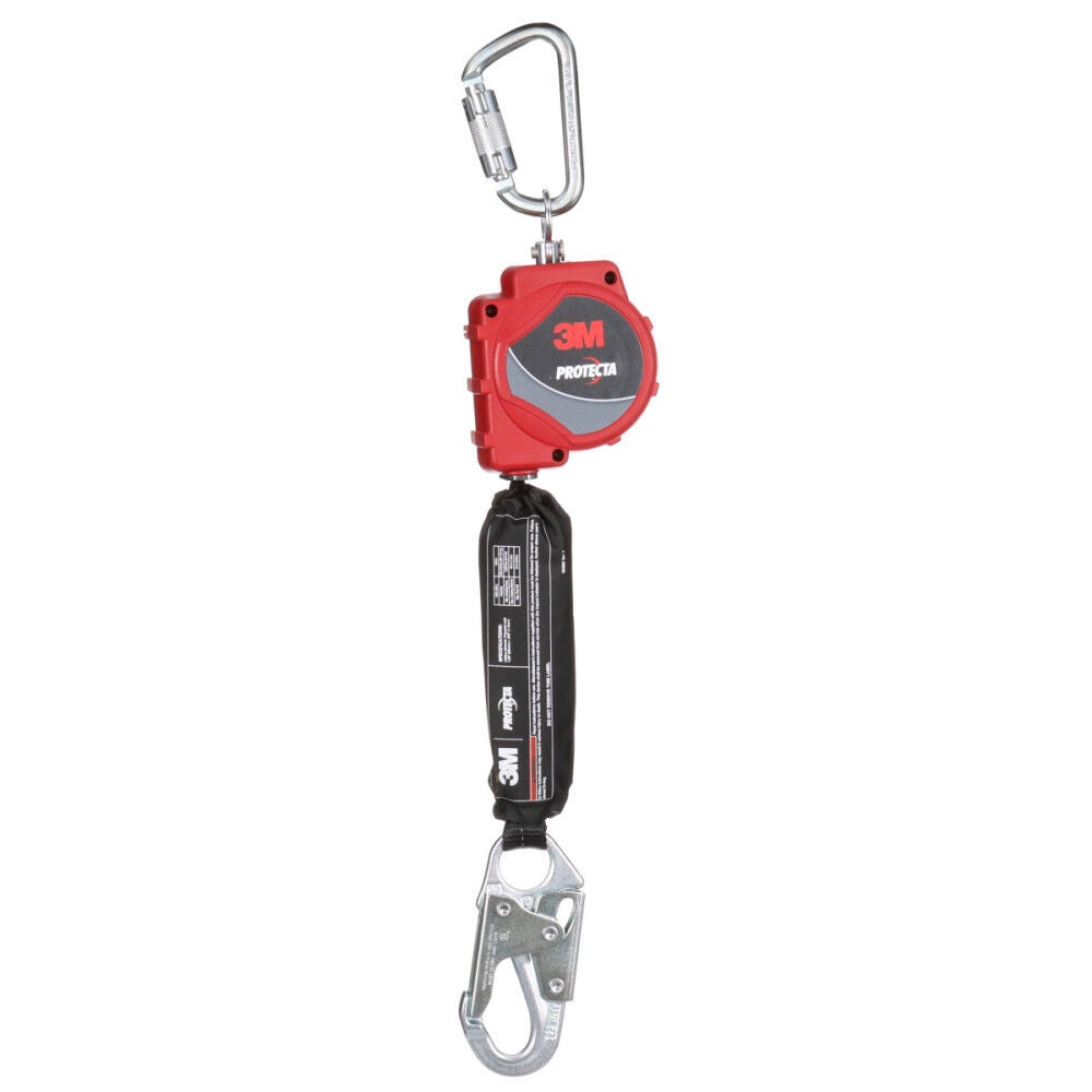 11ft 141 Kg Single-Leg Self-Retracting Lifeline with Steel Hook 310051 ...