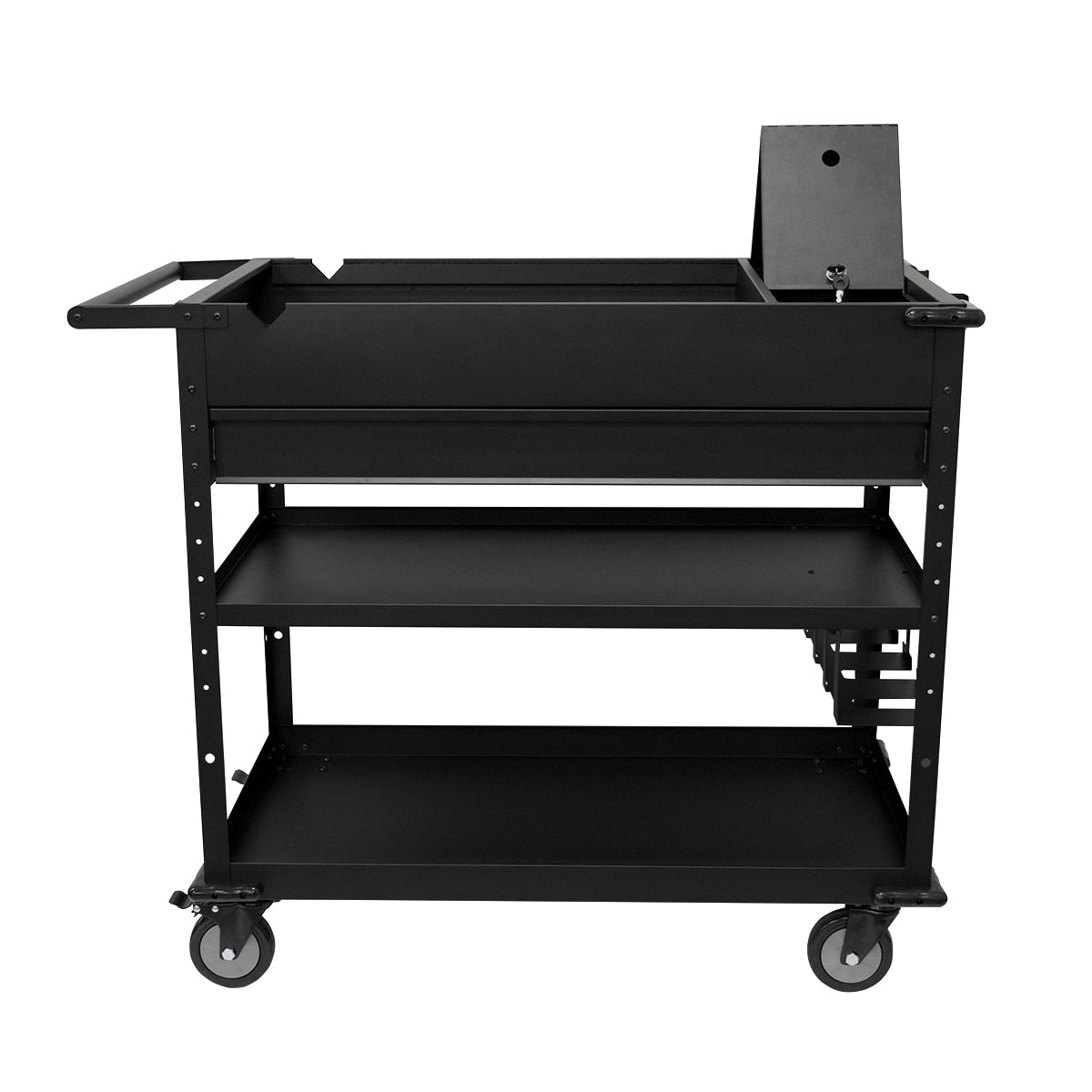 Steel Storage Module 40-in Work Cart with Power Tool Holder - Black MU ...
