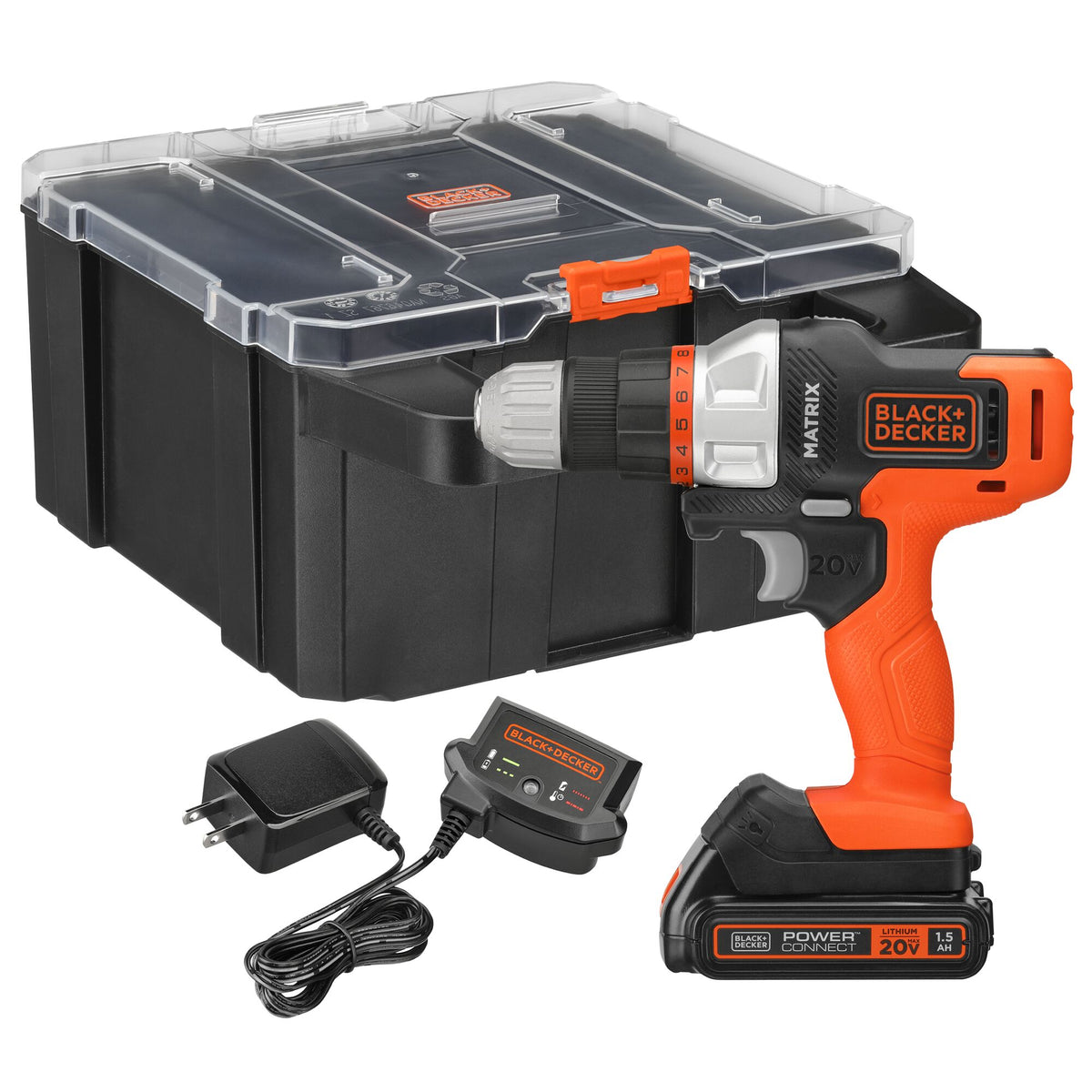 20-volt Max 1-Tool Power Tool Combo Kit with Hard Case (1-Battery Incl ...