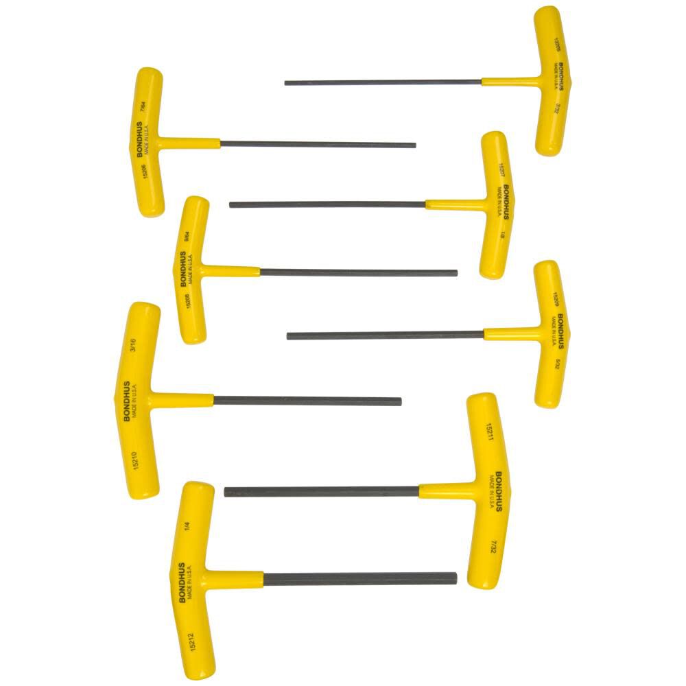 8pc Hex T-handle Set 15232 – Tools.com International LLC