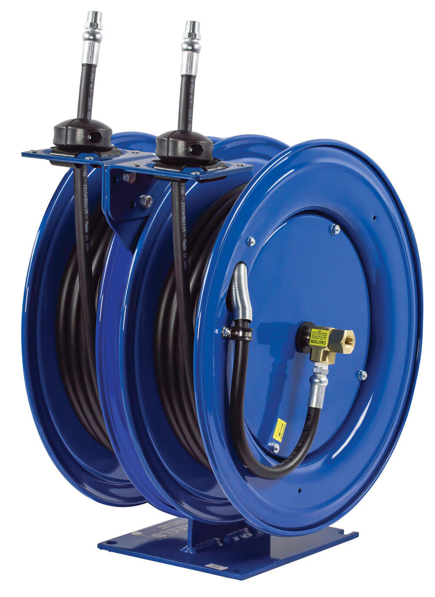 Dual Purpose Spring Driven Hose Reel 1/2in x 30' 3000PSI C-MP-430-430 ...