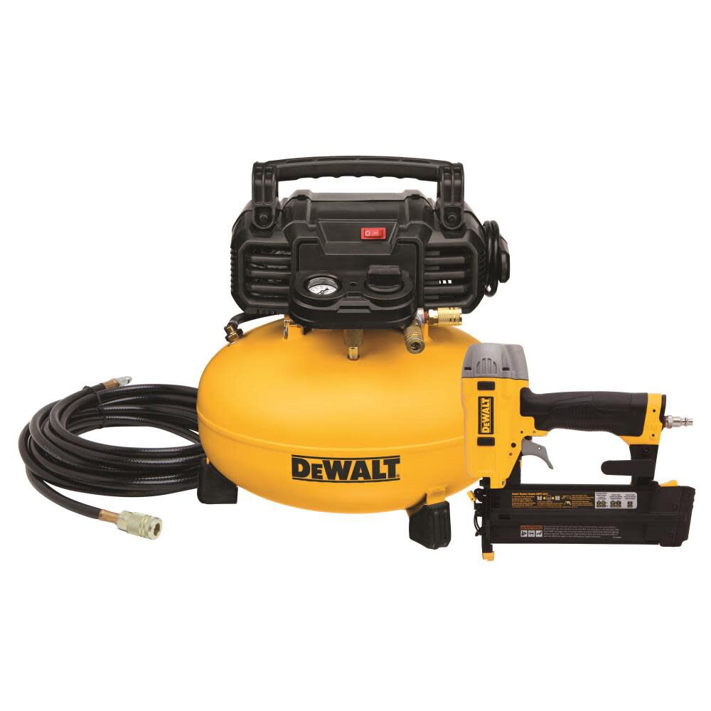 6 gal Pancake Compressor/ 2 In. Brad Nailer Combo Kit DWC1KIT-B – Tools ...
