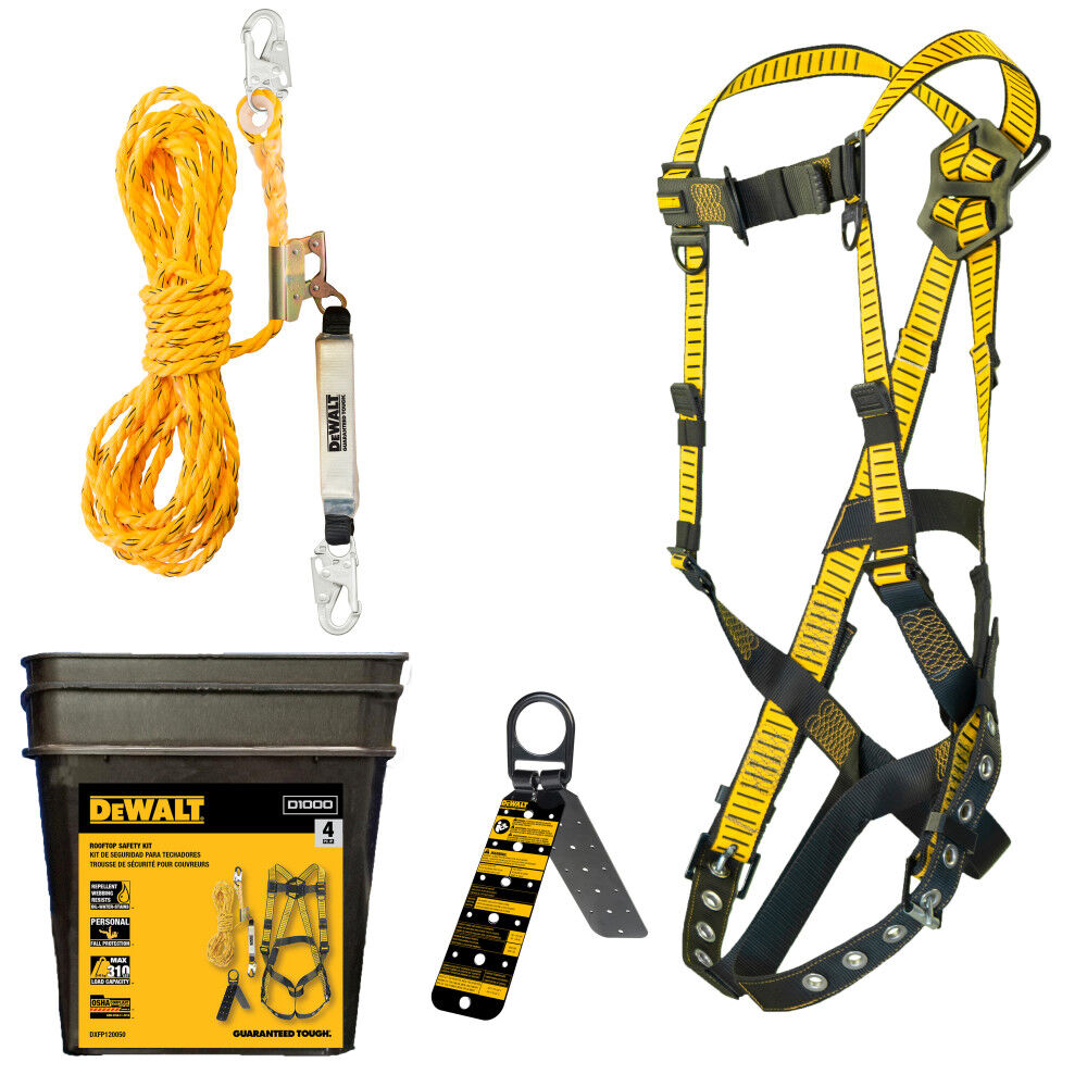 Fall Protection Rooftop Safety Kit DXFP120050 – Tools.com International LLC