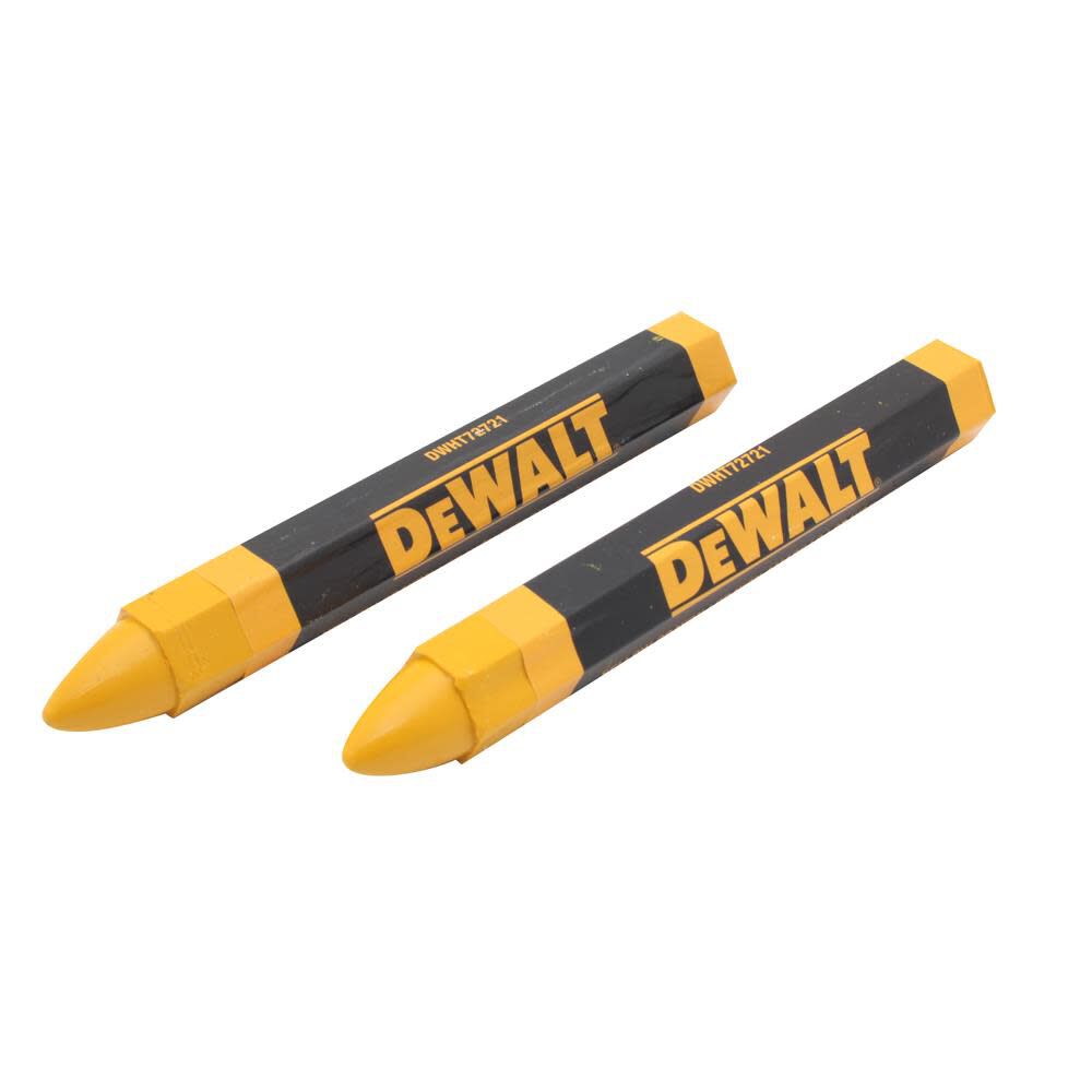 Yellow Marking Crayon DWHT72721 – Tools.com International LLC
