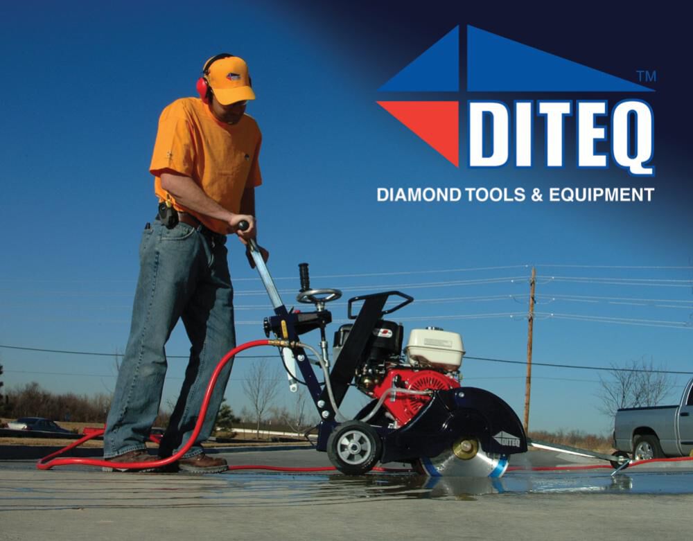 14in Monster Concrete/Asphalt/Block/Green Concrete/ Blades D11151 ...