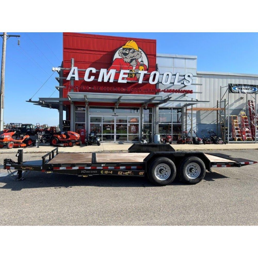 20ft EZ Loader Split-Deck Hydraulic Tilt-Bed Equipment Trailer GT8220A ...