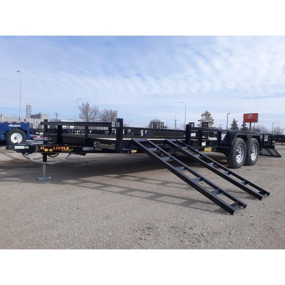 HD Pro Series 20ft Open Tandem Axle Utility Trailer DL8420A235ATV ...