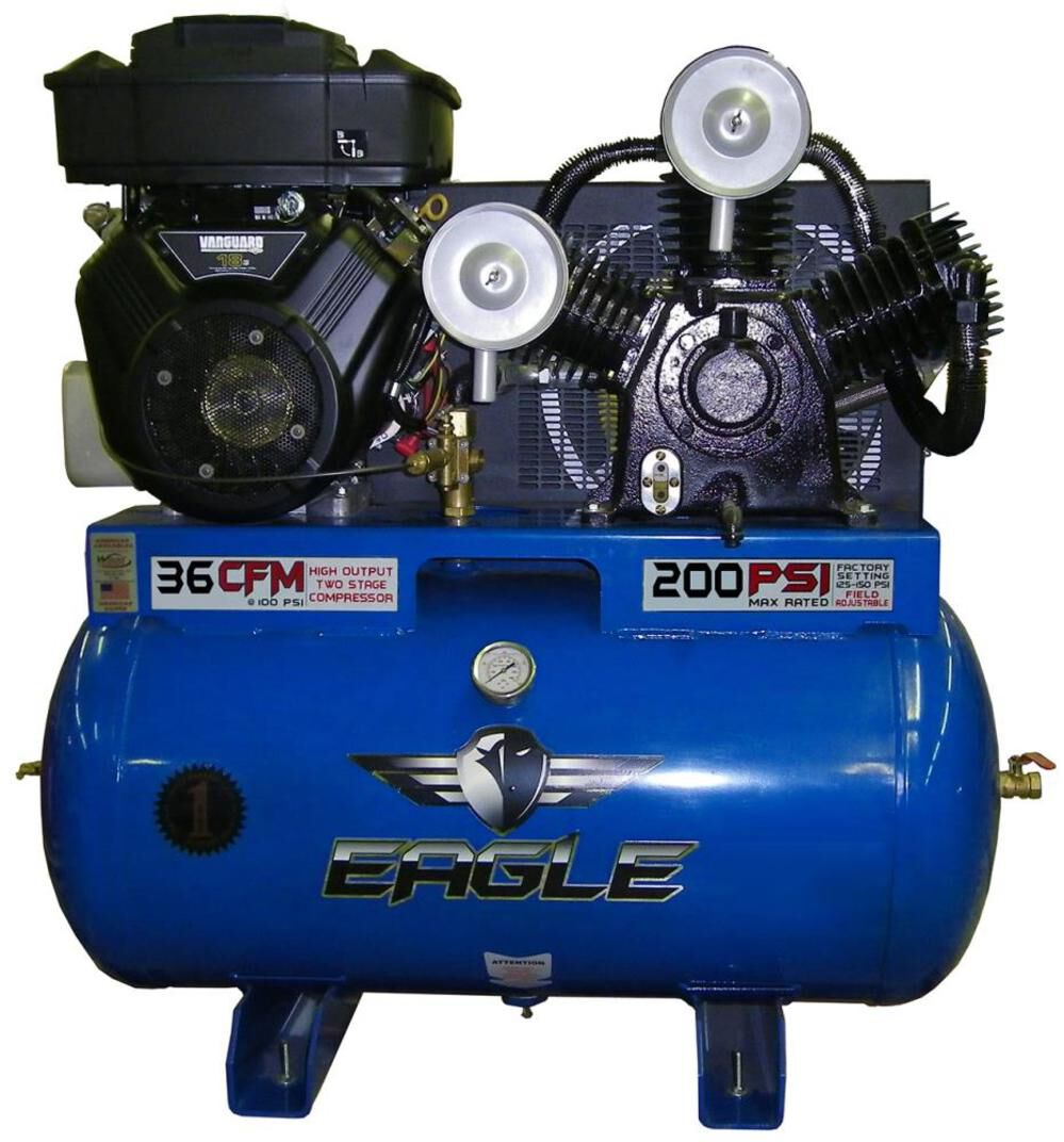 55 Gallon Stationary Gas Air Compressor 18G55TRKE – Tools.com ...
