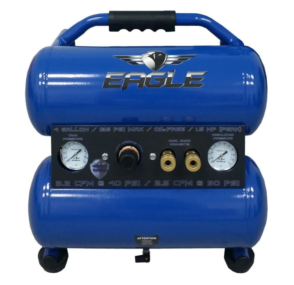 Silent Series 4 Gallon Portable Electric Compressor EA-4000 – Tools.com International LLC