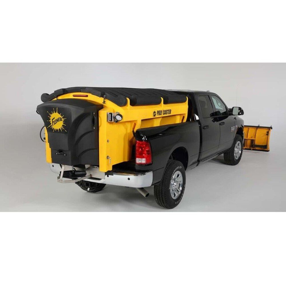 Salt Hopper Spreader 1.5 Cu yd Poly Caster V Box 78001-1 – Tools.com ...