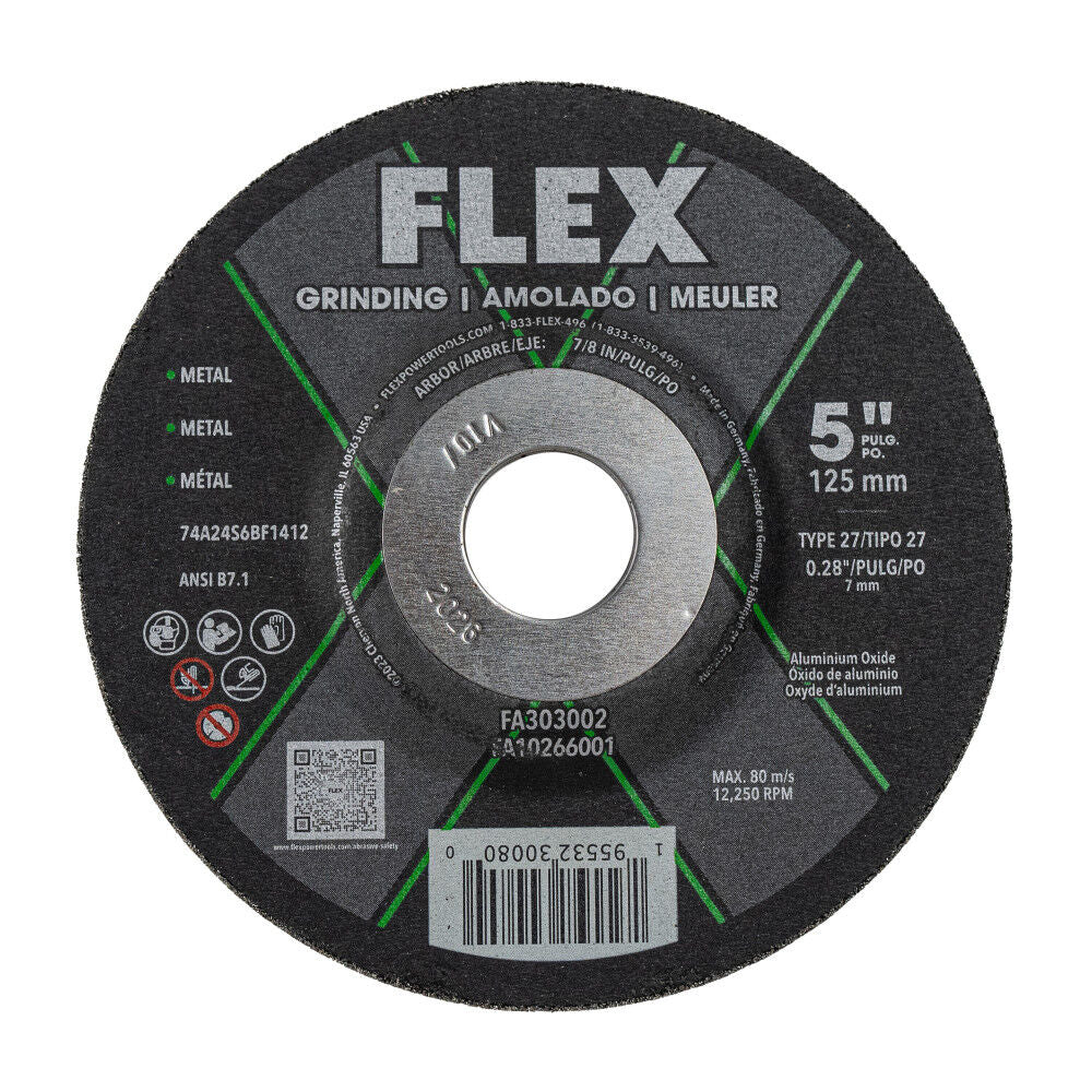 5 Inch Grinding Disc 5pk FA303002-5 – tools.com International LLC