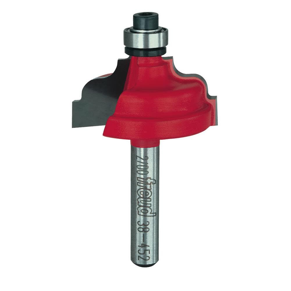 1-1/4 In. (Dia.) Double Fillet Ogee Bit with 1/4 In. Shank 38-452 ...