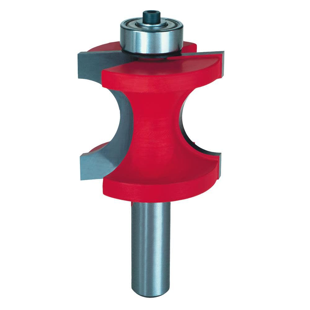 1/2 In. Radius Half Round Bit with Bearing with 1/2 In. Shank 82-514 ...