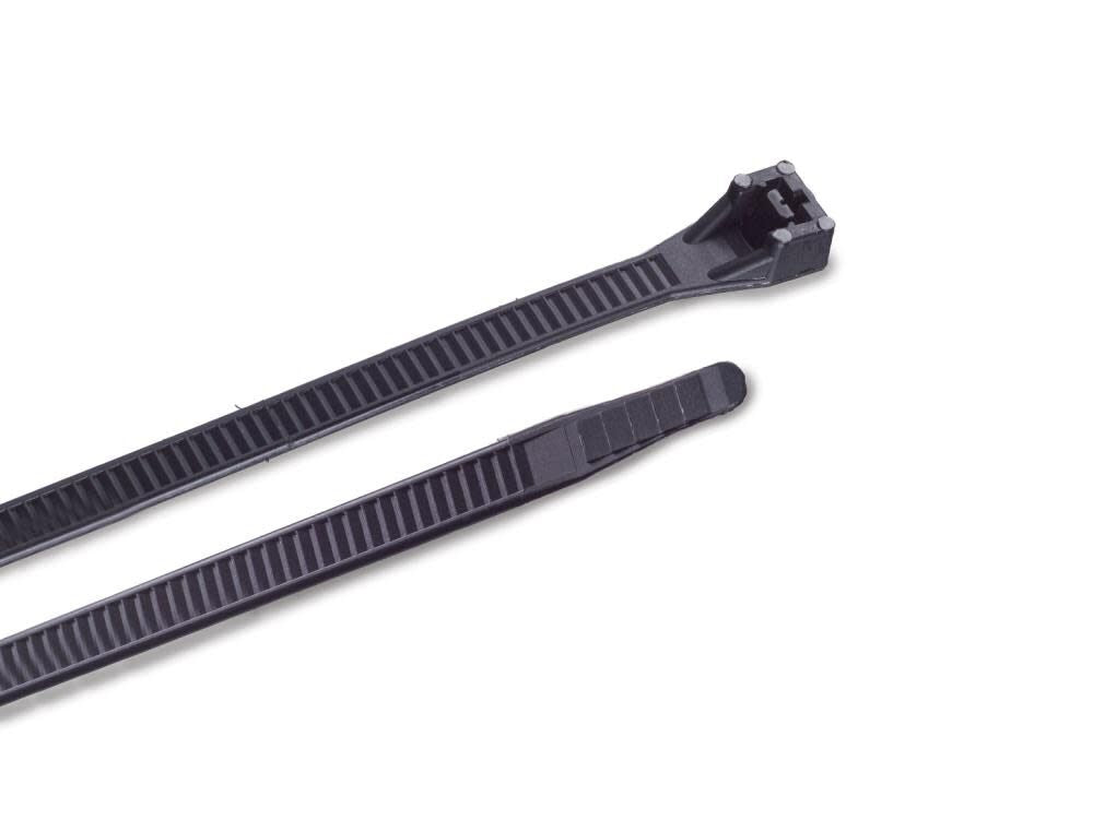Double Lock Cable Tie 11 in. UV Black 46-310UVB – Tools.com ...