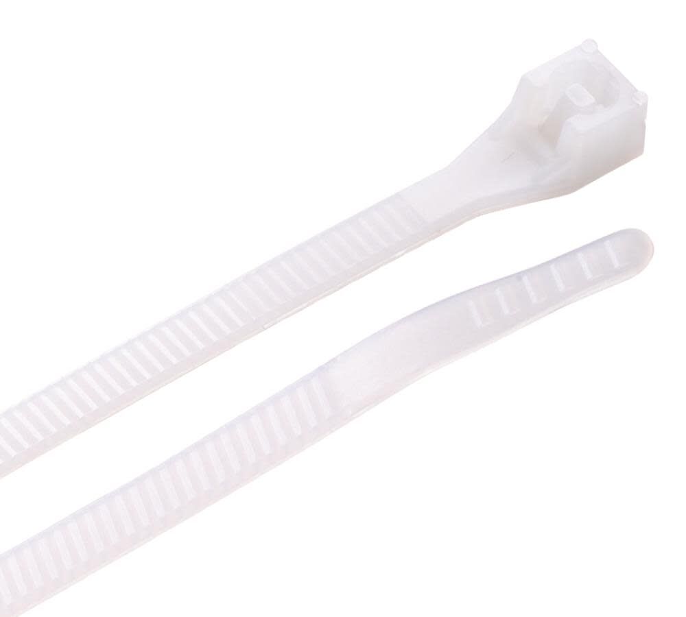 DoubleLock Cable Tie Natural 8 In. (75 lb) 1000/Bag 46-308MN – tools ...