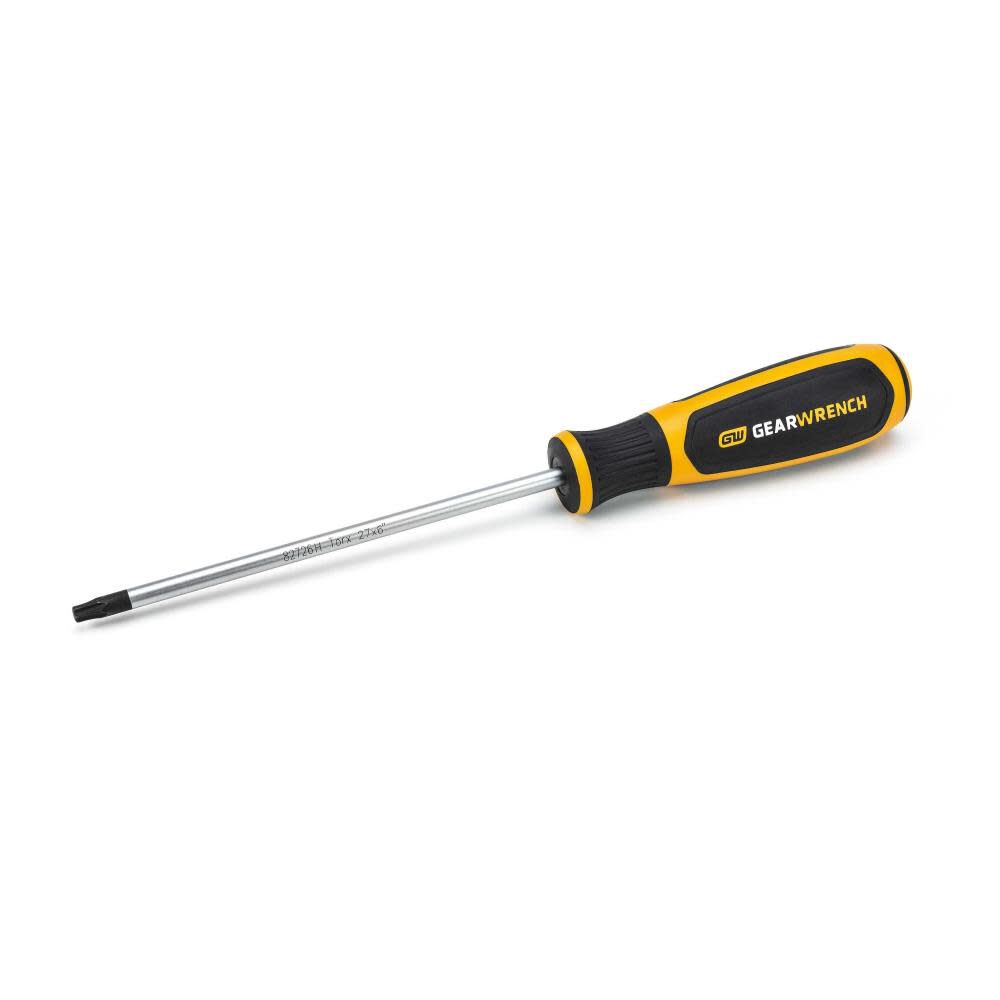 T27 x 6inch Torx Dual Material Screwdriver 82726H – Tools.com ...