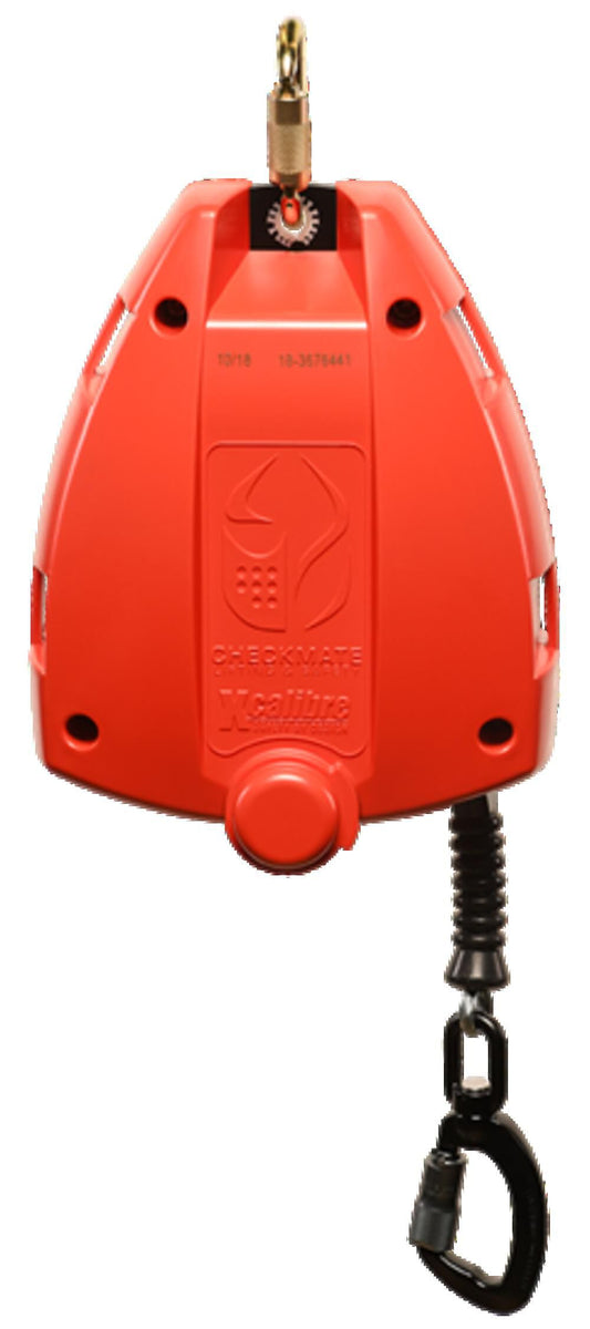 Class 1, 100 ft FABX Overhead SRL with Galvanized Steel Cable & Alumin ...