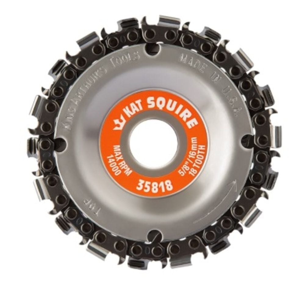 Squire 18 Tooth Chain Saw Cutter with 5/8 Center 35818 – Tools.com ...