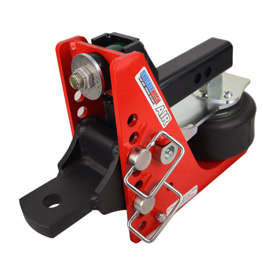 12K 2 Inch Air Receiver Hitch & Drawbar with 1 Inch Hole SH-650-200 ...