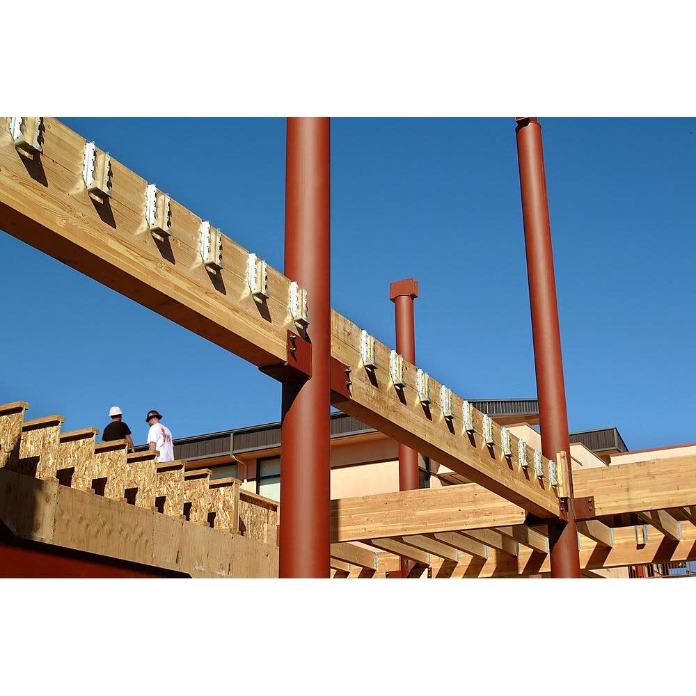 2 x 10 In. ZMAX Concealed-Flange Triple Face-Mount Joist Hanger HUC210 ...