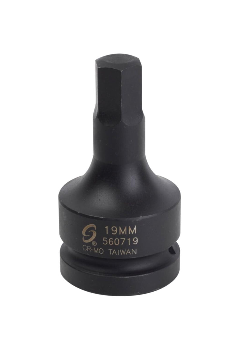 1 Inch Dr Hex Driver Socket 19mm 560719 – Tools.com International LLC