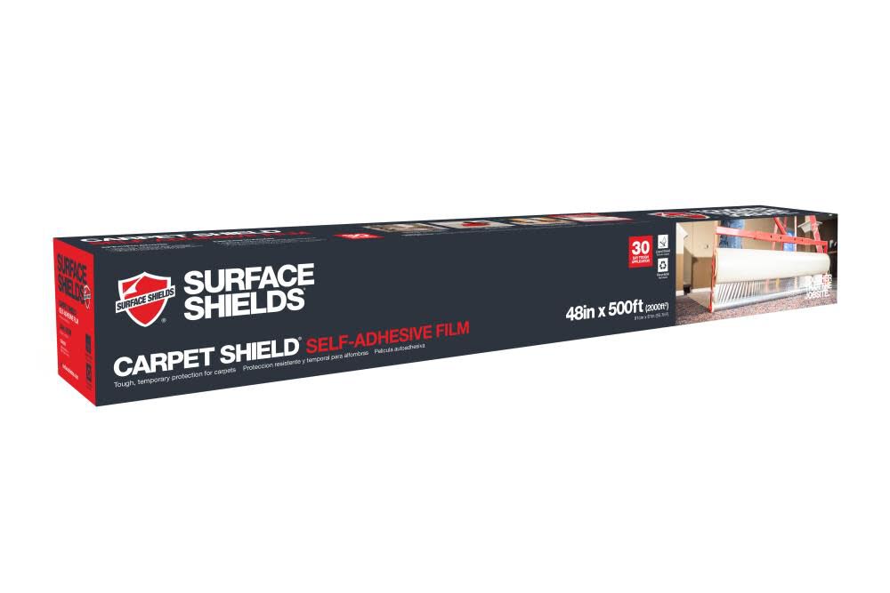 Carpet Shield Self Adhesive Film 48 In. x 500 Ft Roll CS48500 – Tools ...