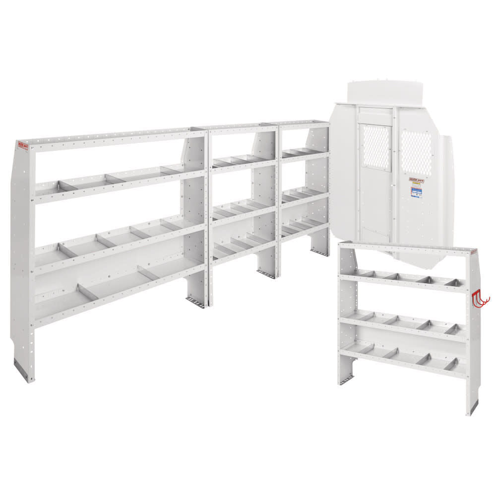 Commercial Shelving Package for High Roof 170 Inch Wheel Base Mercedes ...